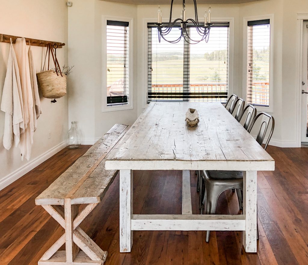 20 Farmhouse Dining Table Ideas | B Vintage Style