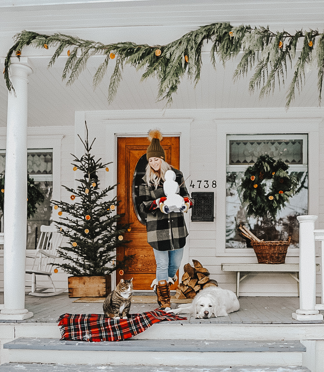 How to Make Fresh Garland | B Vintage Style