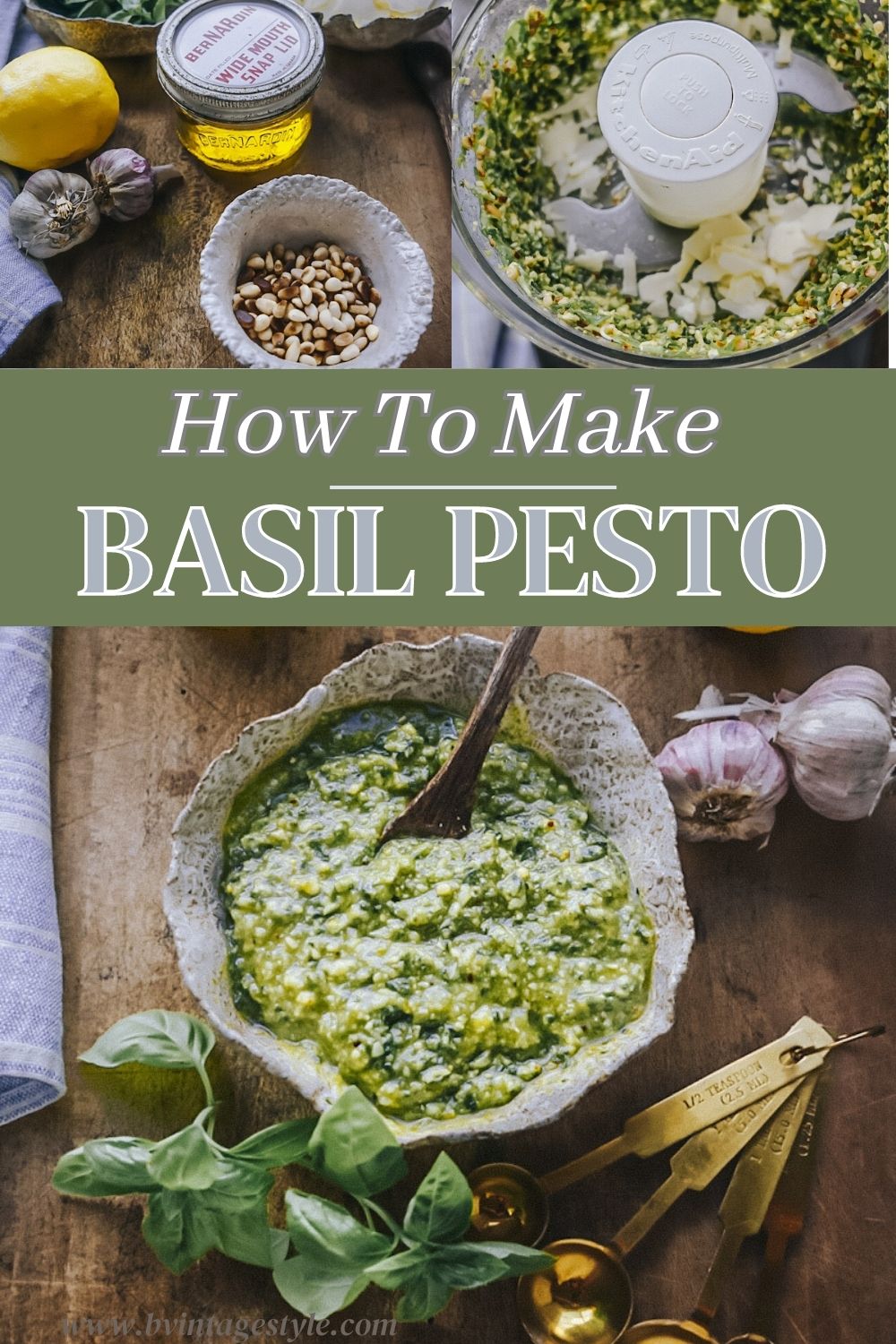 Fresh Basil Pesto Recipe