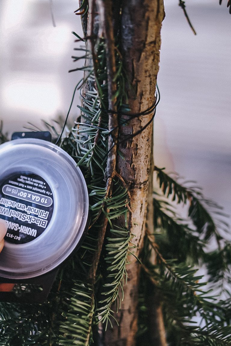 How To Make Bent Over Grinchmas Tree | B Vintage Style