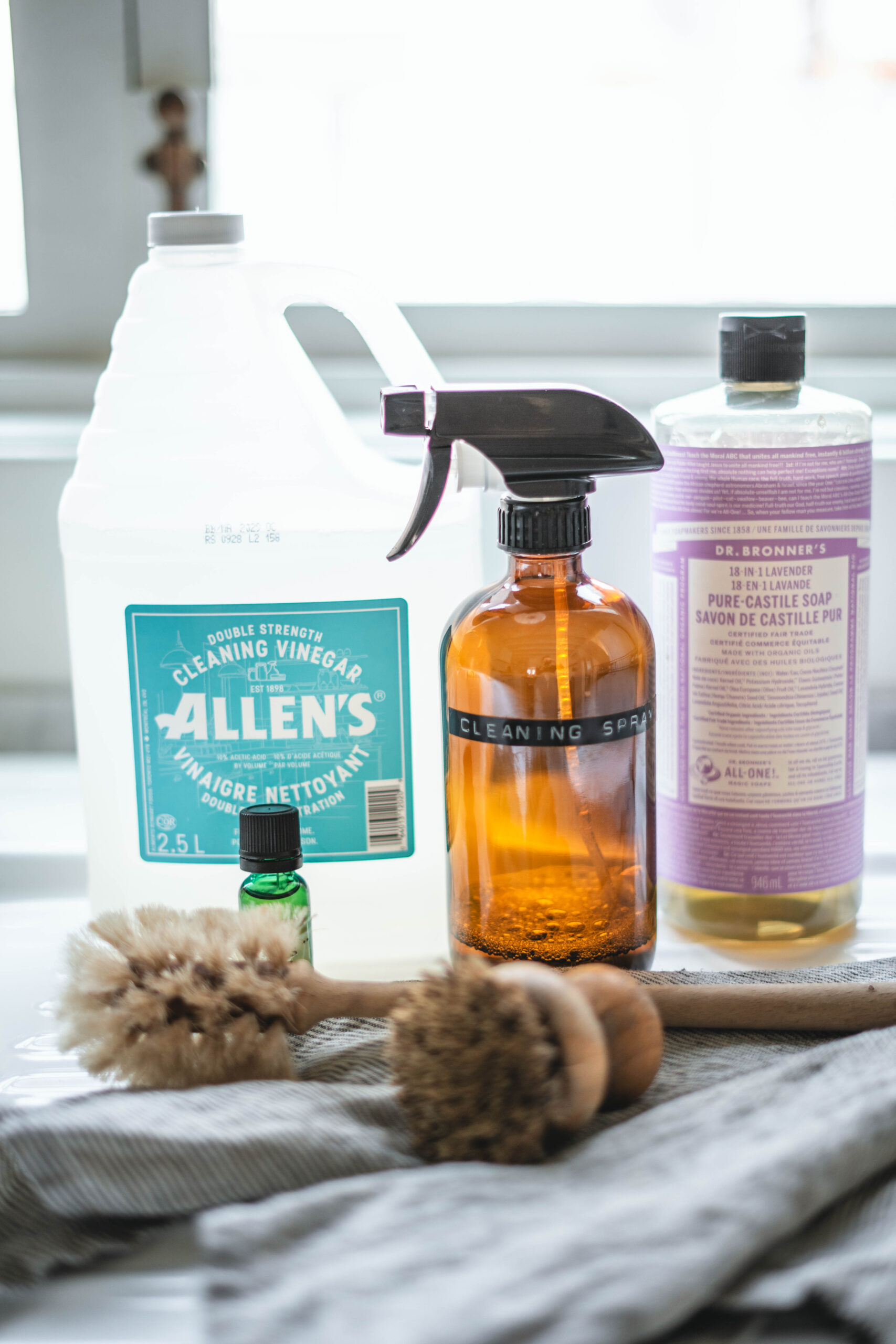 How To Make Homemade All-Purpose Cleaner - 2 Methods | B Vintage Style